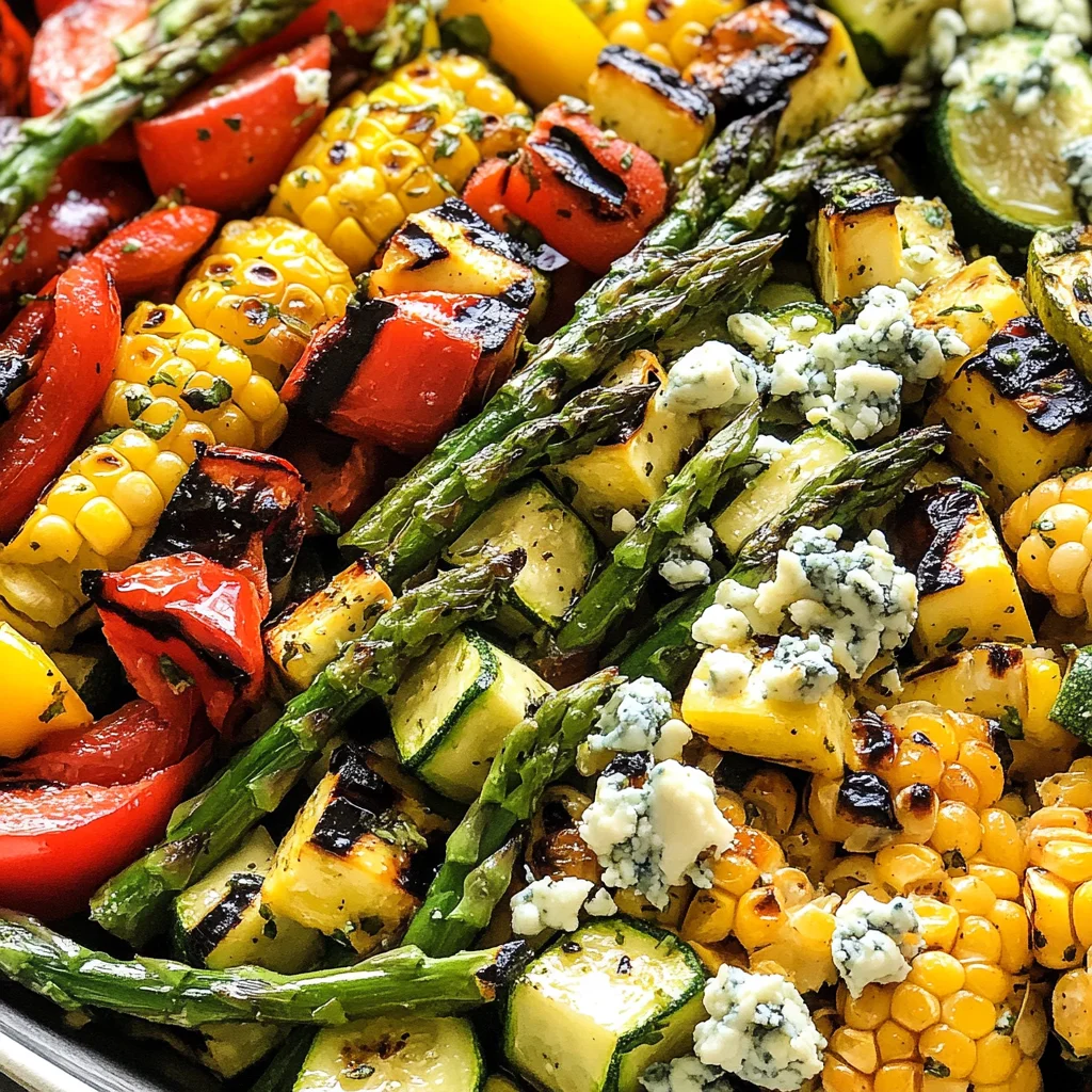 Grilled Vegetable Salad - Cooking With Lola