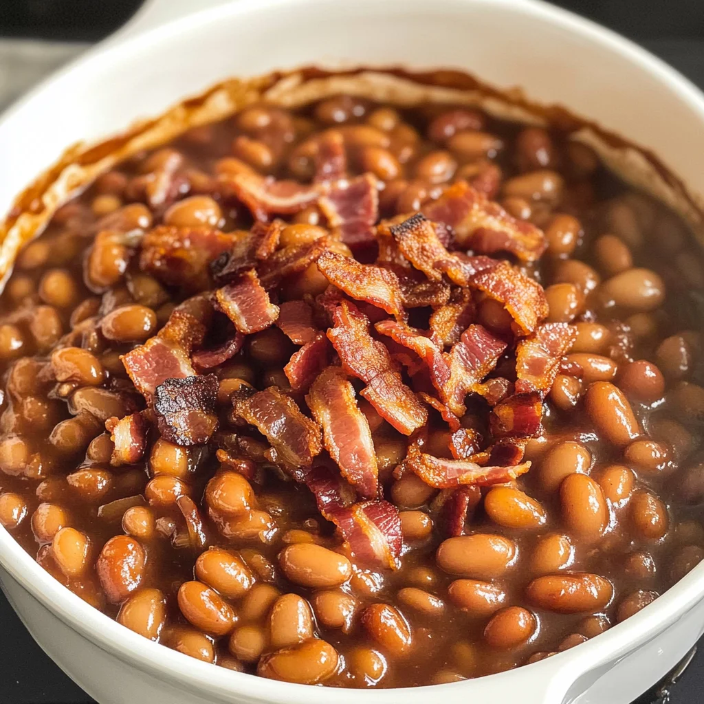 The BEST BBQ Baked Beans