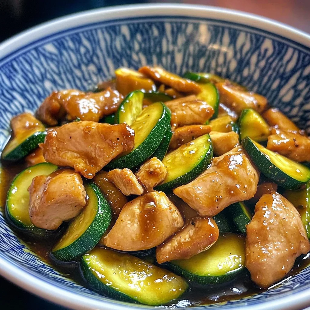 Chicken Zucchini Stir Fry - Cooking With Lola