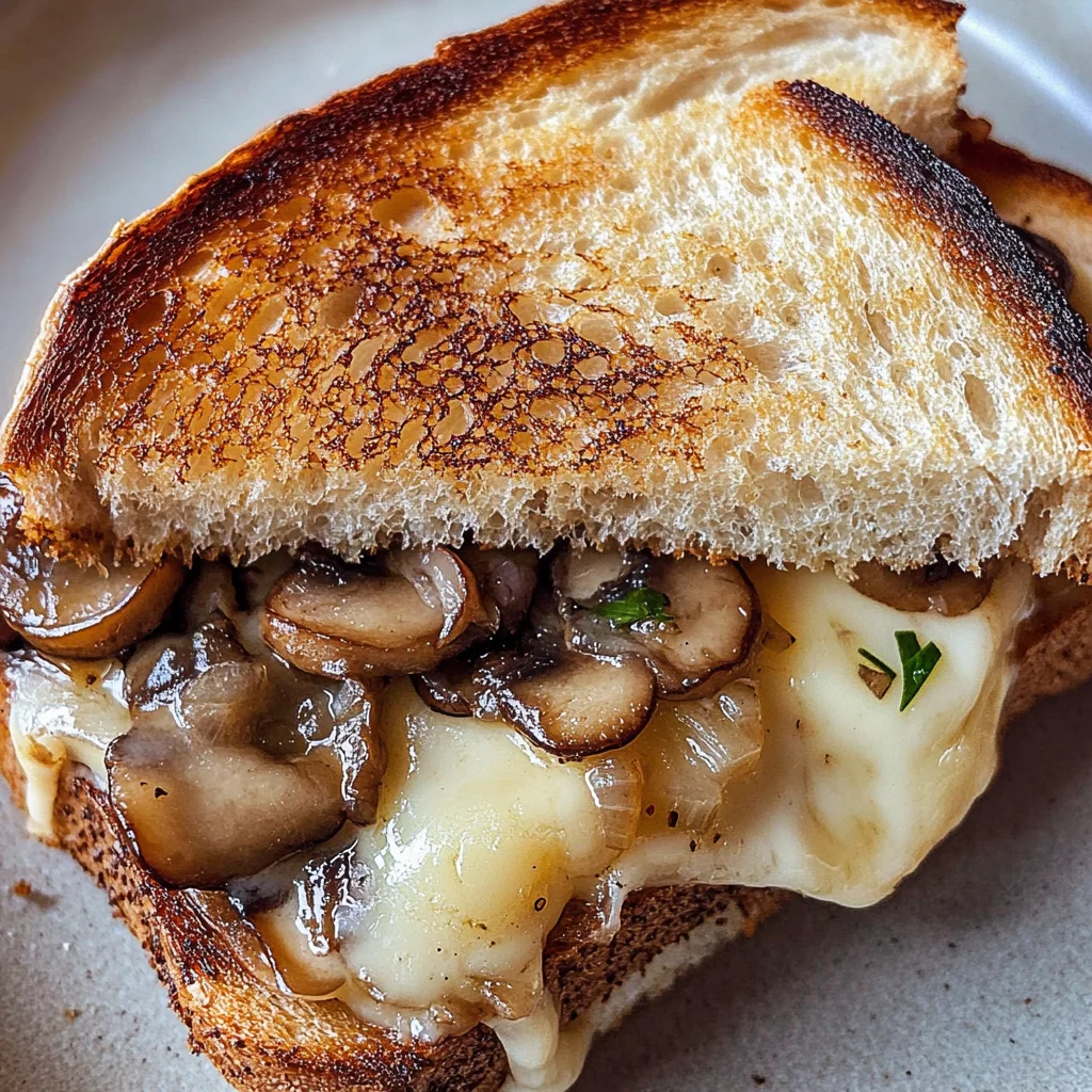 Swiss Mushroom Melt - Cooking With Lola