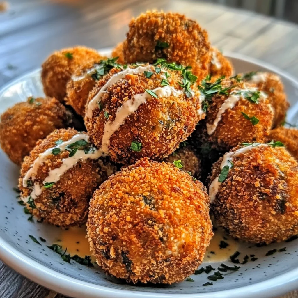 Fried Gumbo Balls Recipe - Cooking With Lola