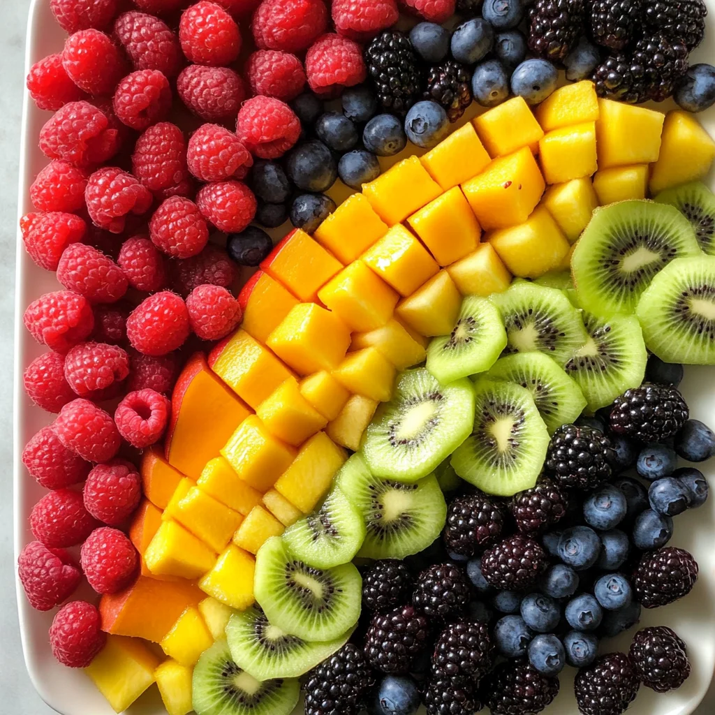 Fruit Rainbow - Cooking With Lola