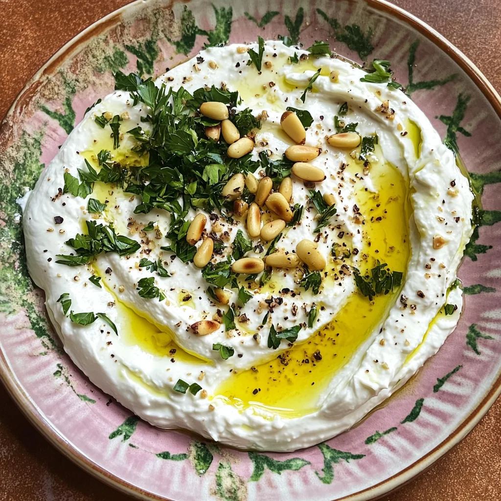 Garlic Labneh - Cooking With Lola